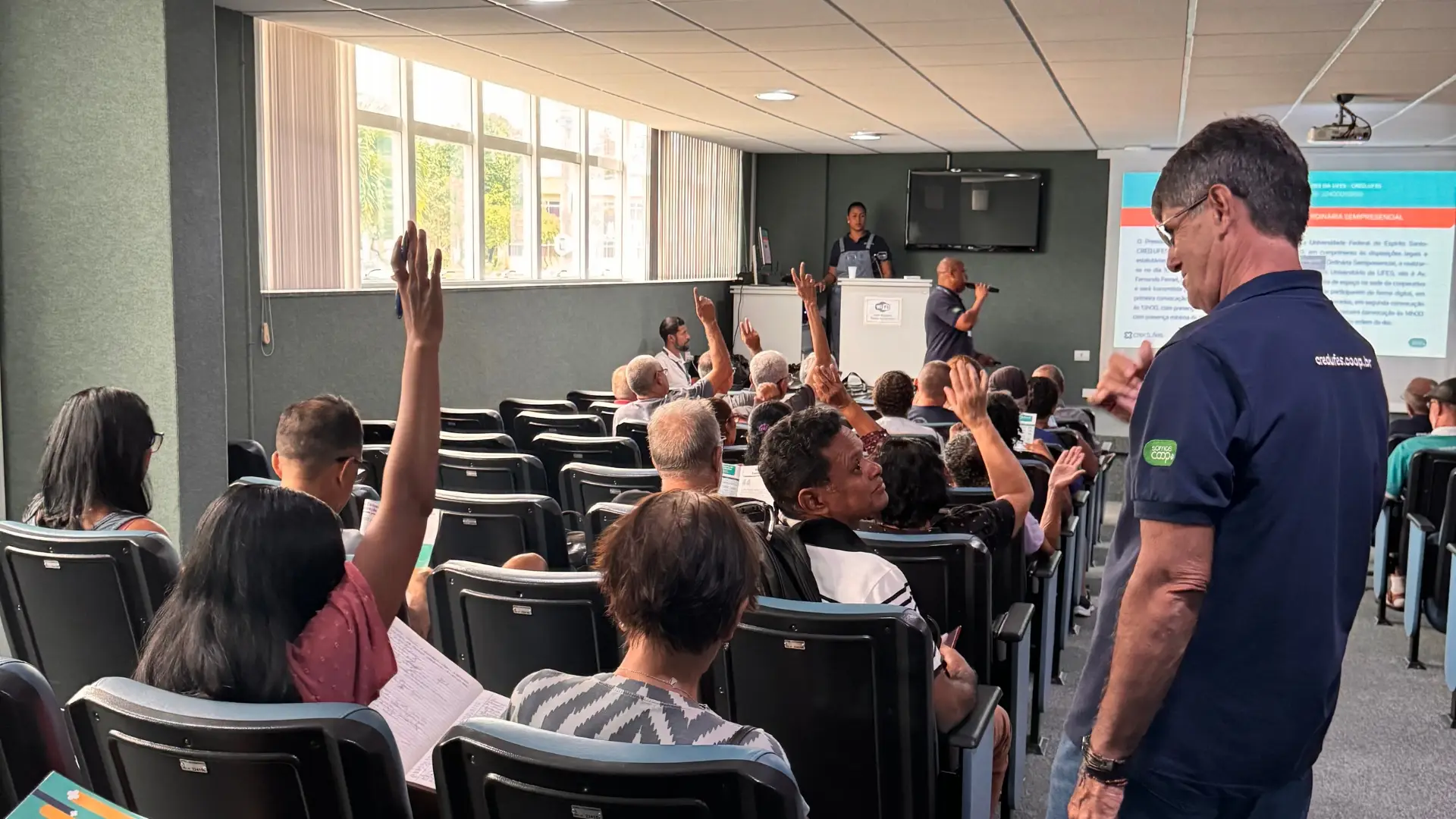 Compromisso e resultados do cooperativismo na Cred.Ufes.